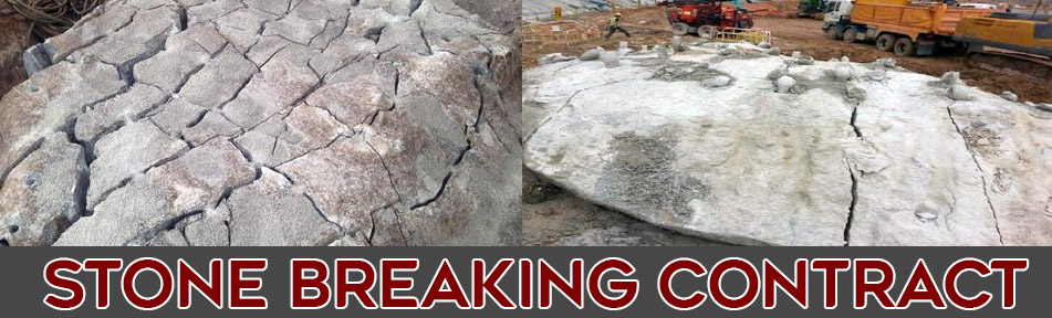 Rock Breaking Contract - Cannon Chemicals I Silent Stone Cracking ...
